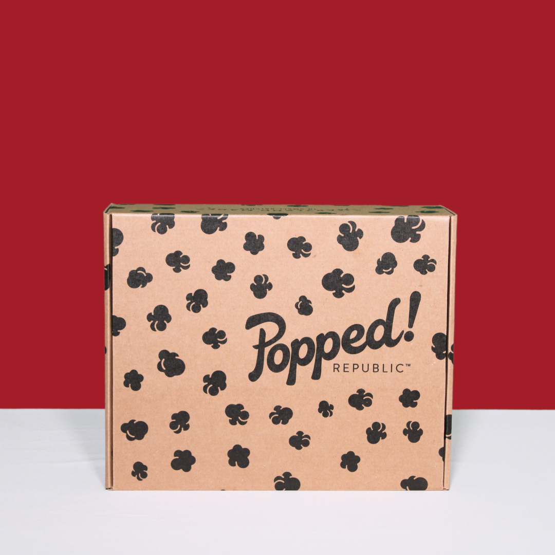 Popcorn Gift Box Sampler: Dark Chocolate, Cookies & Cream, Caramel ...